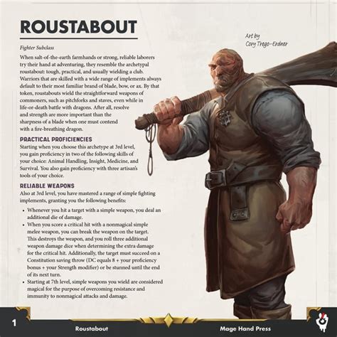 The Roustabout Runearthedarcana