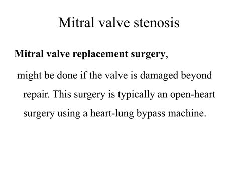 Mitral Valve Stenosis Powerpoint Pptx