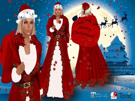 Second Life Marketplace Santas Girl