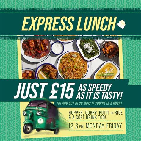 Express Lunch Great Value And Great Tasting The Coconut Tree