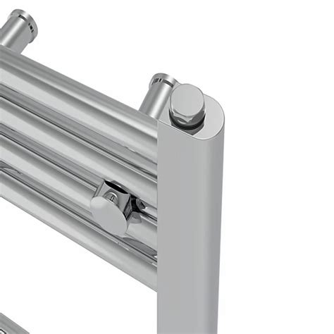 Rinse Straight Bathroom Heated Towel Rail Ladder Radiator Chrome 1200x300mm