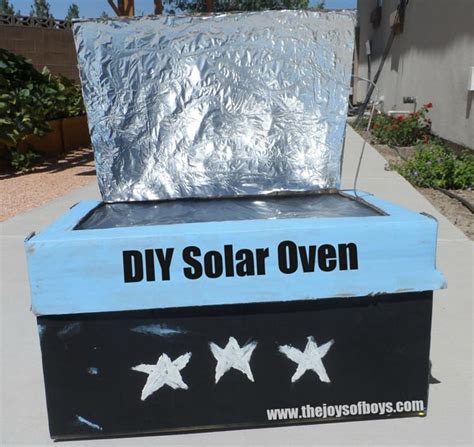 Solar Oven Made From Cardboard Boxes Make Your Own Solar Oven