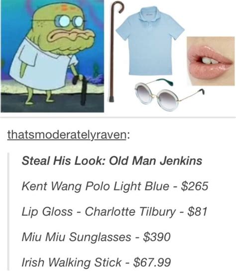 Steal His Look Old Man Jenkins This Is So Funny If You Watch