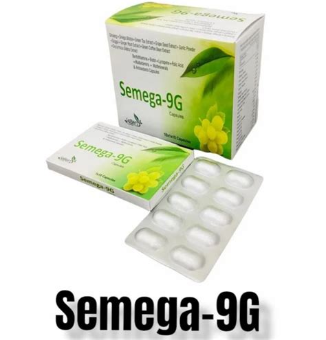 Ayurvedic Semega 9g Softgel Capsules At ₹ 650box In Moradabad Id 26584188762
