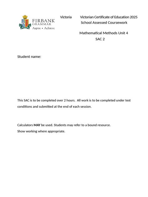 Mm Sac 2 Problem Solving Task Functions And Area Pdf Tangent Area