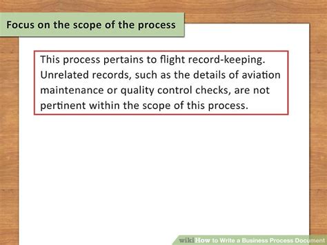 How To Write A Business Process Document 15 Steps With Pictures