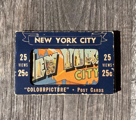 1930s New York City Postcards Vintage Set Of 20 In Original Package Etsy