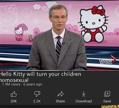 Omg Hello Kitty Is Part Of The Gay Agenda 😠😠🤬🤬 Rshitposting
