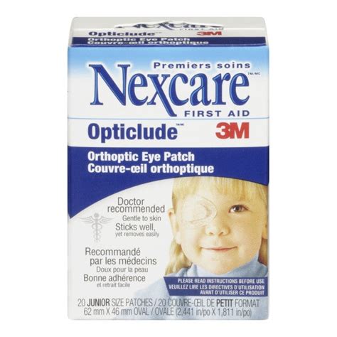 3m Nexcare Opticlude Orthoptic Eye Patch Mcknights Pharmacy