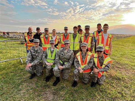 Fort Benjamin Harrison Composite Squadron Partners With Wreath Across