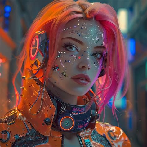 Digital Defender Portrait Of Cyber Security Premium Ai Generated Image