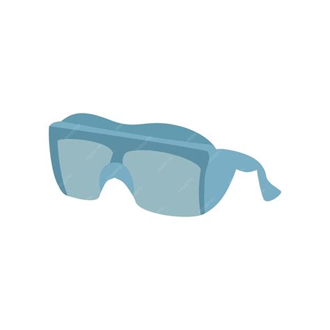 Premium Vector Blue Glasses Vector Illustration Flat Design Illustration