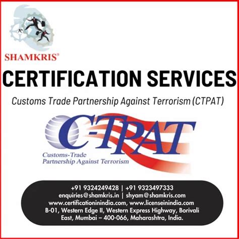 C Tpat Certification Service At ₹ 110000 Certificate In Mumbai Id