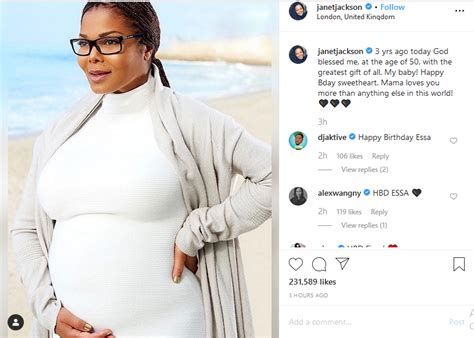 Janet Jackson Celebrates Son Eissa On His 3rd Birthday Photo