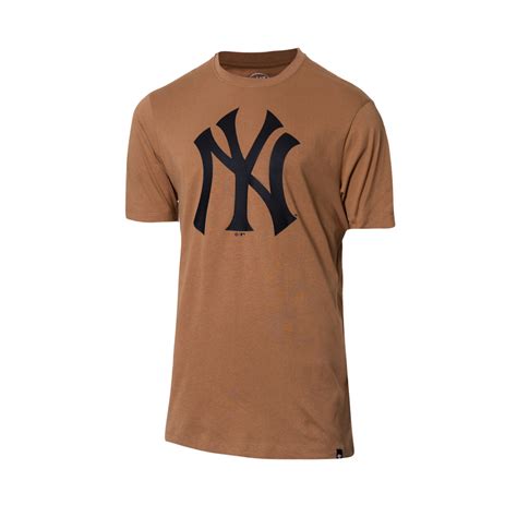 Camiseta 47 Brand Mlb New York Yankees Imprint Camel Fútbol Emotion