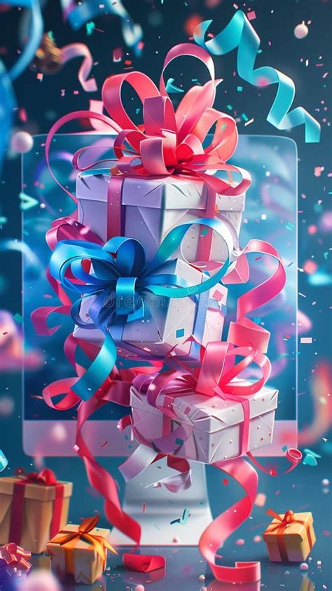 Celebratory T Explosion Stock Illustration Illustration Of