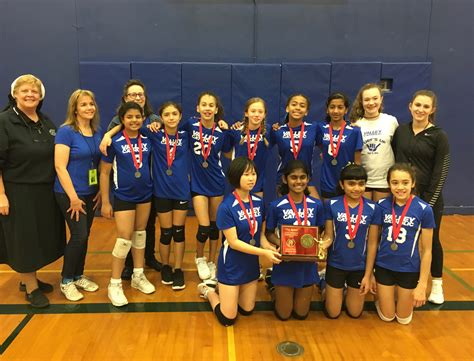 All Saints Girls Cyo 2019 Spike Champions 6th Grade Cyocamp Howard