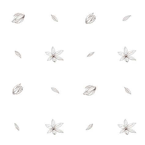 Premium Vector Random Seamless Pattern With Outlined Hand Drawind