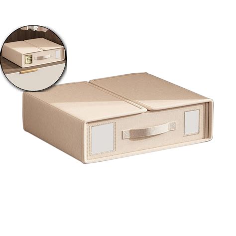 Vqpeo Bed Sheet Storage Box Sheet Organizers And Storage Foldable