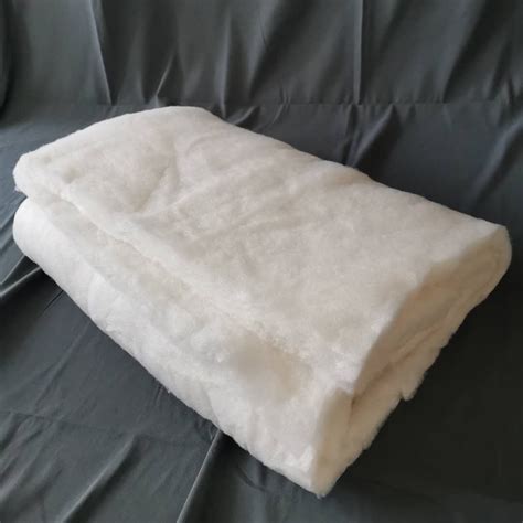 Manufacturer Thermal Bonded Soft 100 Grs Recycled Polyester Fiber Padding Wadding For Quilts