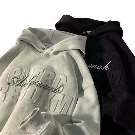 Custom Heavyweight Hoodie For Men Embossed And 3d Embroidery Options