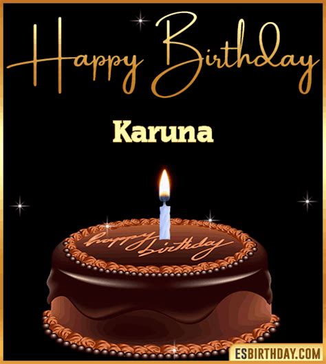 Happy Birthday Karuna  🎂 Images Animated Wishes【28 S】