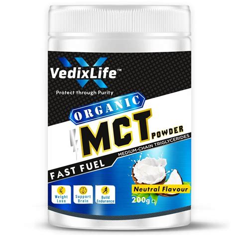 Vedix Life Mct Oil Powder Medium Chain Triglycerides 70 At ₹ 849