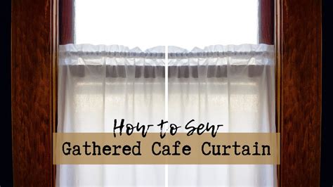 How To Make Cafe Curtains Diy Pinch Pleated Cafe Curtain Turotial