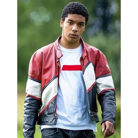 Ethaniel Davy Chicken Town Movie Jayce Leather Jacket