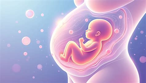 Liquide Amniotique Lallié Vital Du Bébé Pendant La Grossesse