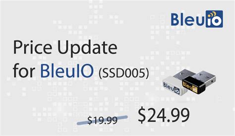 Price Update For Bleuio Ssd005 Bleuio Create Bluetooth Low Energy