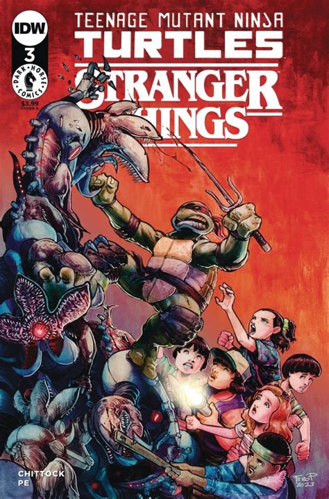 Teenage Mutant Ninja Turtles X Stranger Things 3 Preview