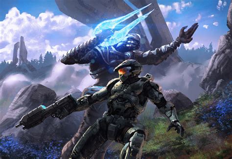 Download The Epic World Of Halo Spartans Wallpaper
