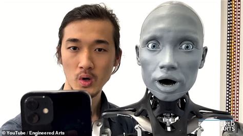 Humanoid Robot Ameca Mimics Facial Expressions In Real Time Big World