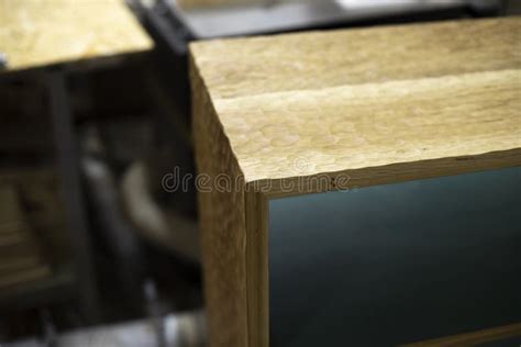Cabinet Making Workshop For Creation Of Furniture From Wood Stock