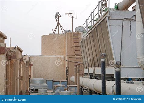Building Roof Ventilation Cooling Stock Image Image Of Kuwait