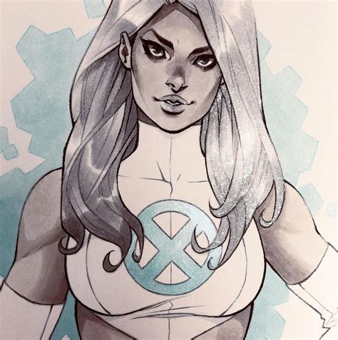 Emma Frost Marvel And More Drawn By Kasia Nie Danbooru