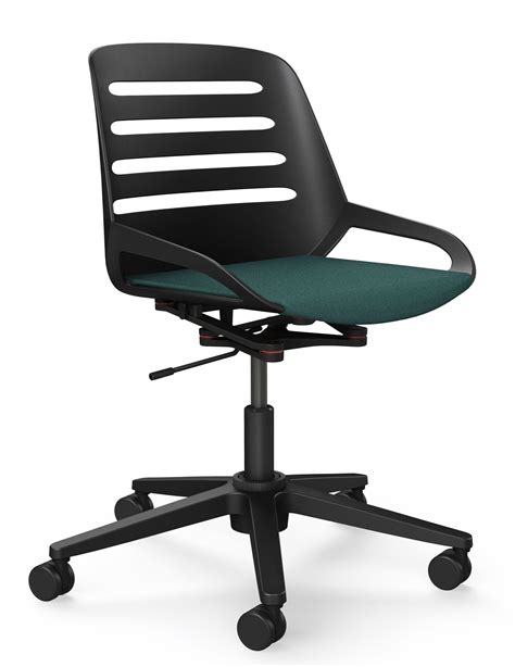 Numo Task Office Swivel Chair With Column And Castors Aeris Aeris