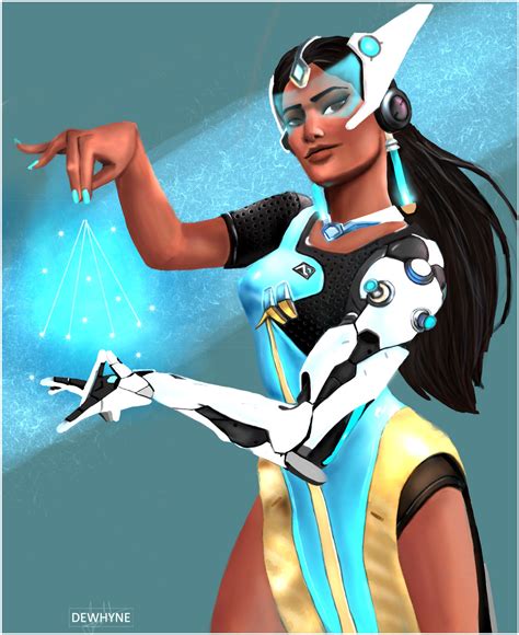 Symmetra Overwatch By Dewhyne On Deviantart
