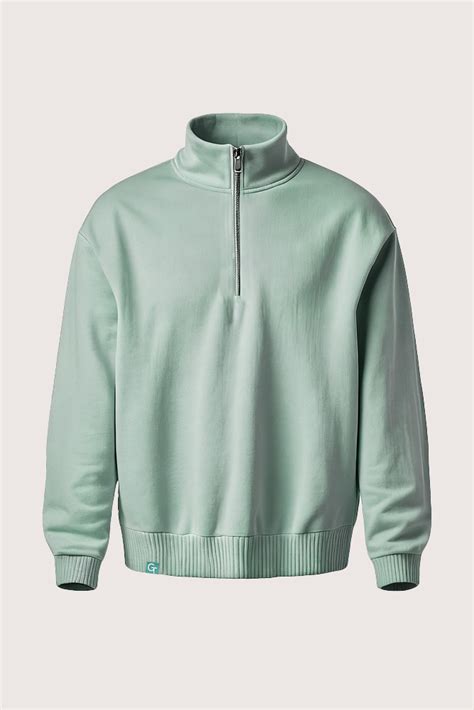 Mens Zip Ups Green Tab Clothing