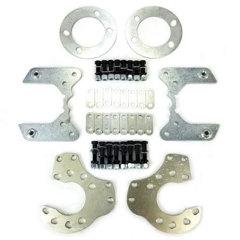 Gm Metric Rear Disc Brake To 8 Or 9 Inch Ford Rear Axle Bracket Set W