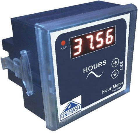 Panel Mount Digital Hour Meter Supply Voltage 230 V Ac At ₹ 675piece