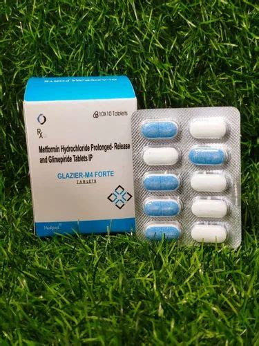 Glimepiride 4 Mg Metformin 1000 Mg At ₹ 160strip In Panchkula Id