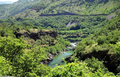 Moraca River At The Moraca Monastery On … License Image 71409274