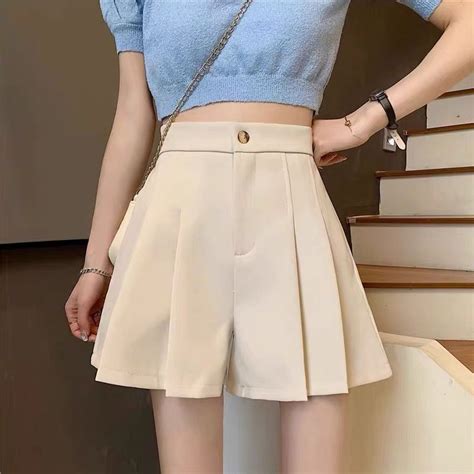 【楽天市場】送料無料 キュロットパンツ キュロットスカート レディース 女性 ショートパンツ ボタン プリーツ ボトムス 短パン 膝上 ミニ丈 大きいサイズ 単色 無地 シンプル かわいい