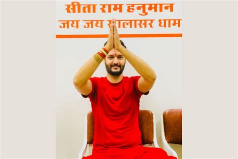 Meet Nitin Pujari The Priest Of Salasar Balaji Where Lord Hanumans