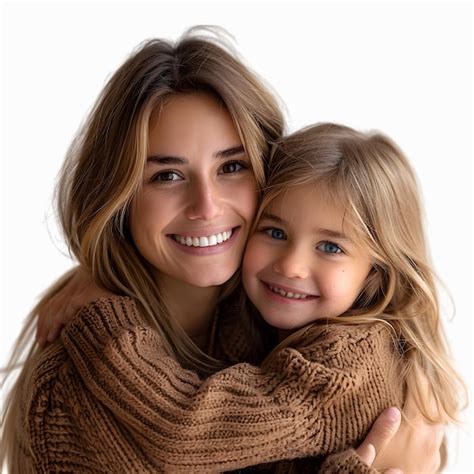 Psd Mom White Background Premium Ai Generated Psd