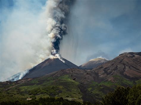 Mount Etna Eruption On June 2 2025 Republic Day