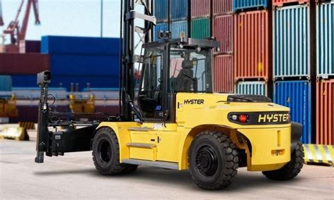 Hyster Launches New Electric Empty Container Handler India Seatrade News