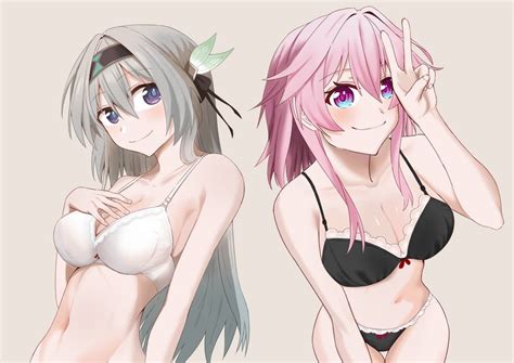 Firefly And March 7th Honkai And 1 More Drawn By Hyakuyaisaka